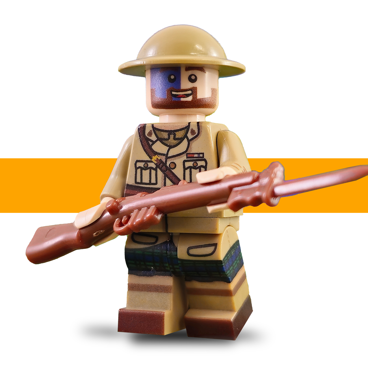 Scot British Rifleman – WW1 – Scots Plastic
